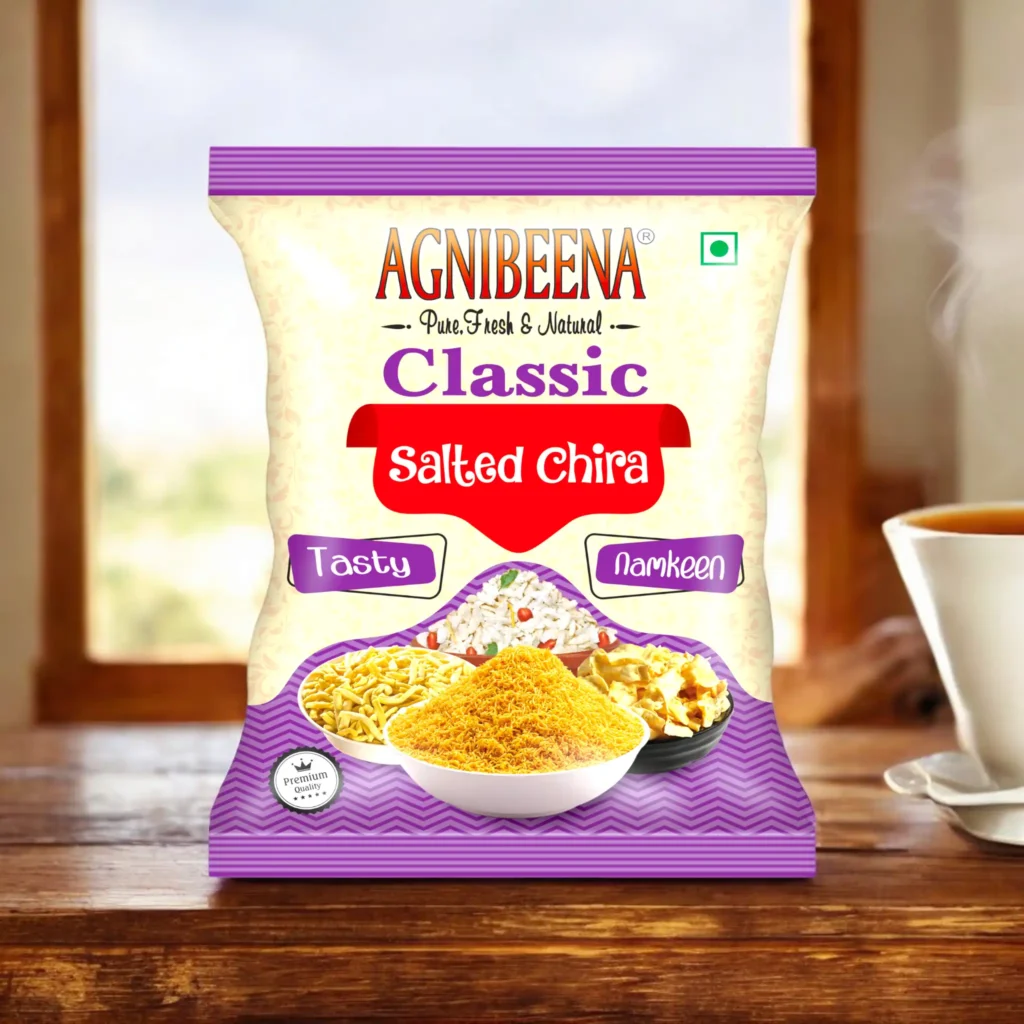 Agnibeena Classic (Salted Chira) 180gm - Agnibeena